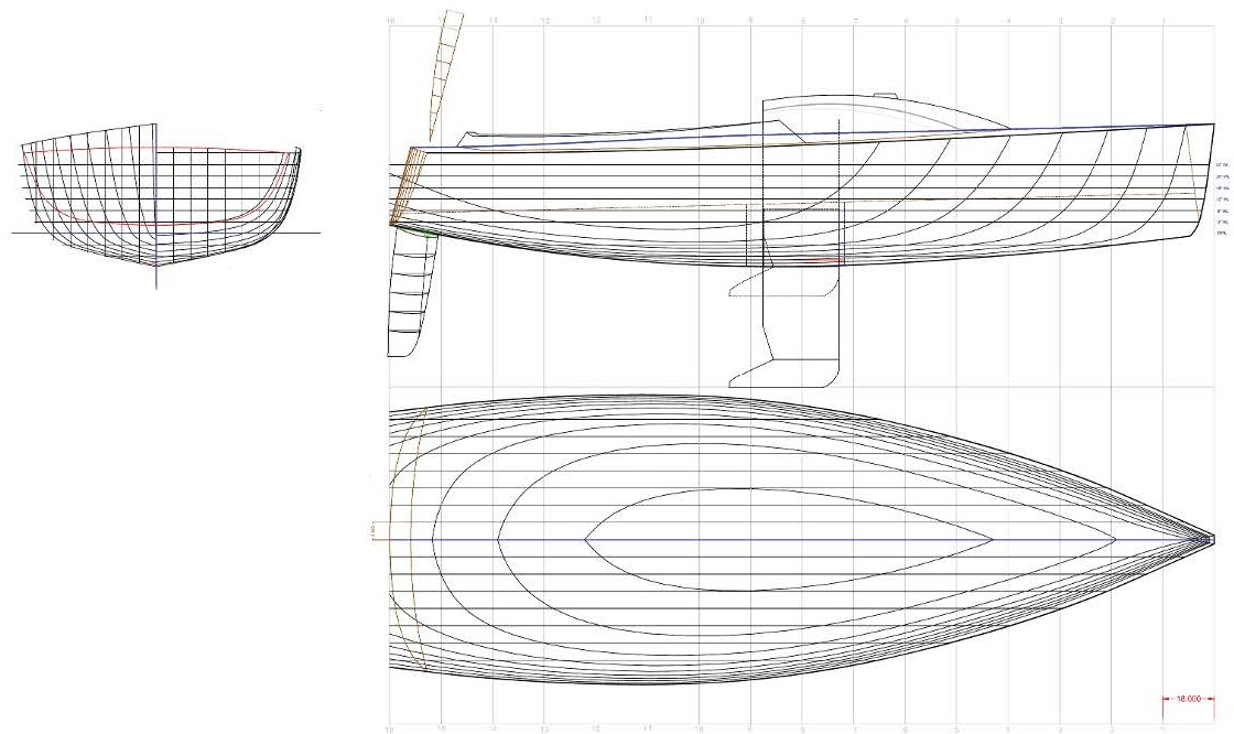 Specs & Drawings – Caraluna 245 by Tartan Yachts